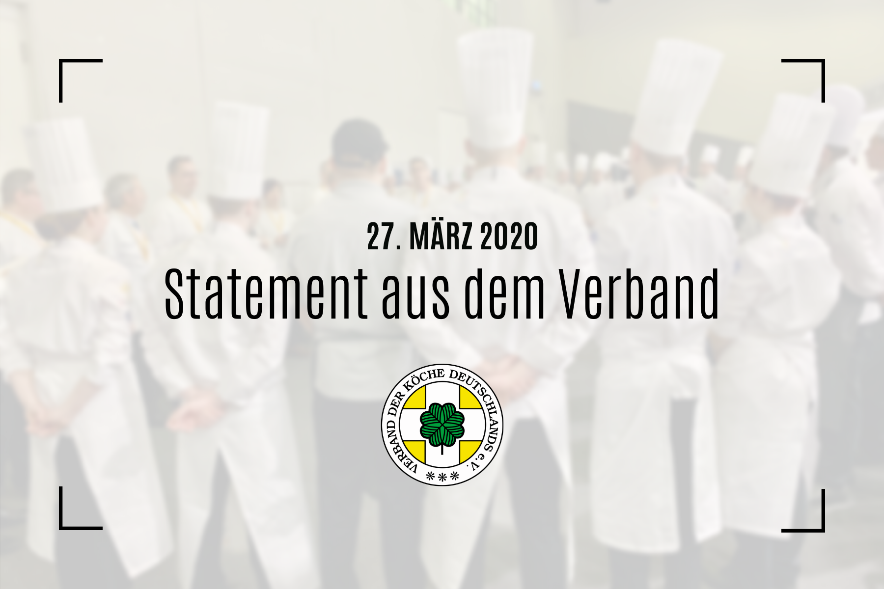 VKD gibt Köchinnen und Köchen eine Stimme - Verband der Köche ...